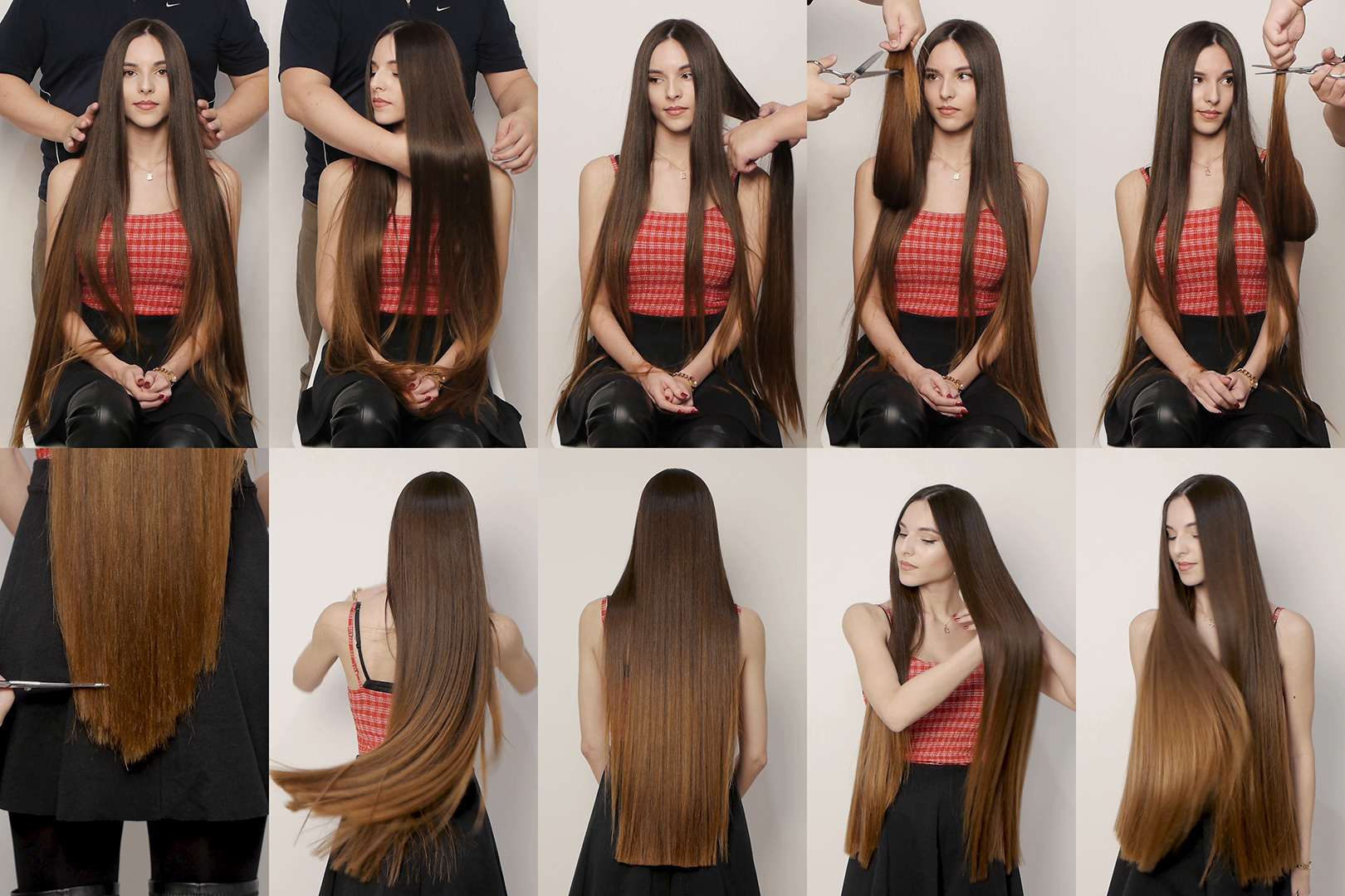 Long Hair Trim